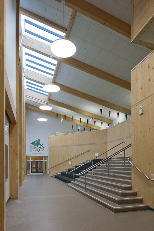 Midmill Primary School | CLT, Glulam & Hybrid Structural Solutions - UK
