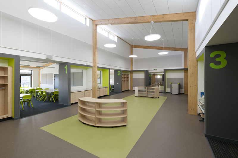 Midmill Primary School | CLT, Glulam & Hybrid Structural Solutions - UK