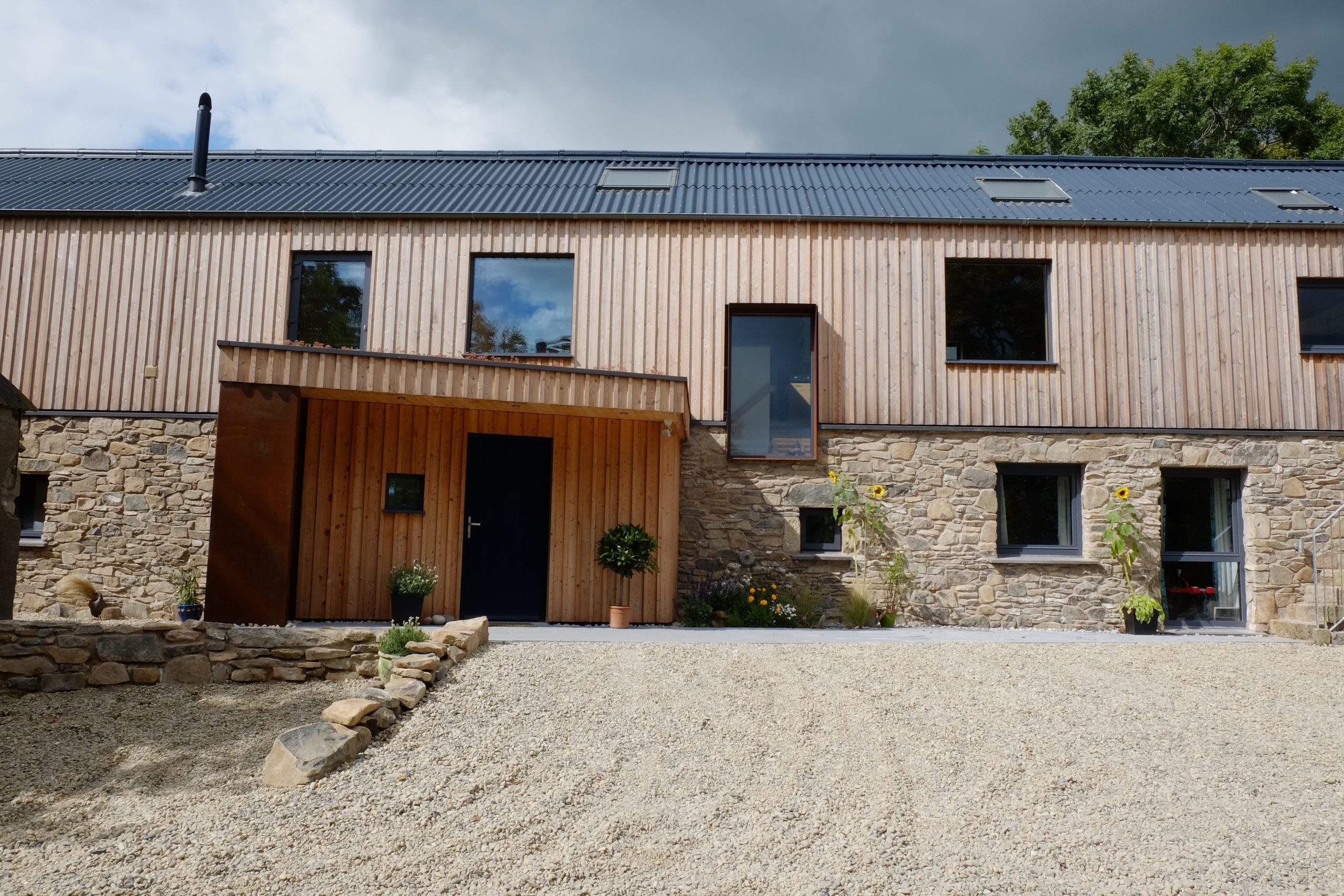 County Down Barn | CLT, Glulam & Hybrid Structural Solutions - UK