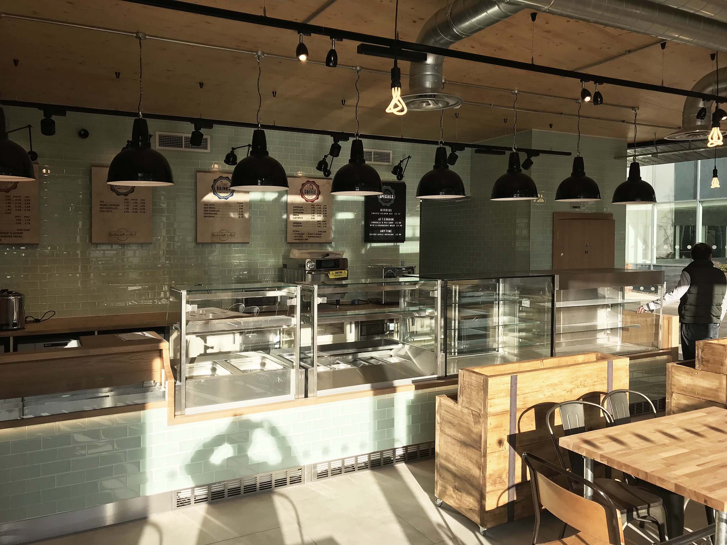 Caffè Kix | CLT, Glulam & Hybrid Structural Solutions - UK