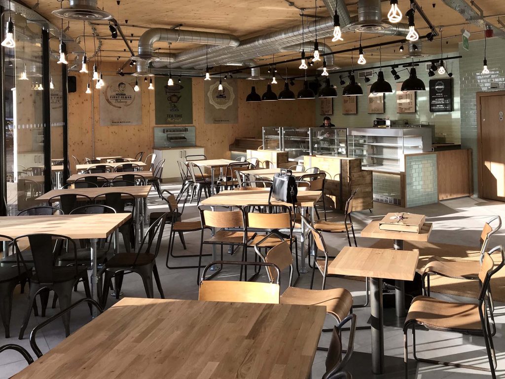 Caffè Kix | CLT, Glulam & Hybrid Structural Solutions - UK