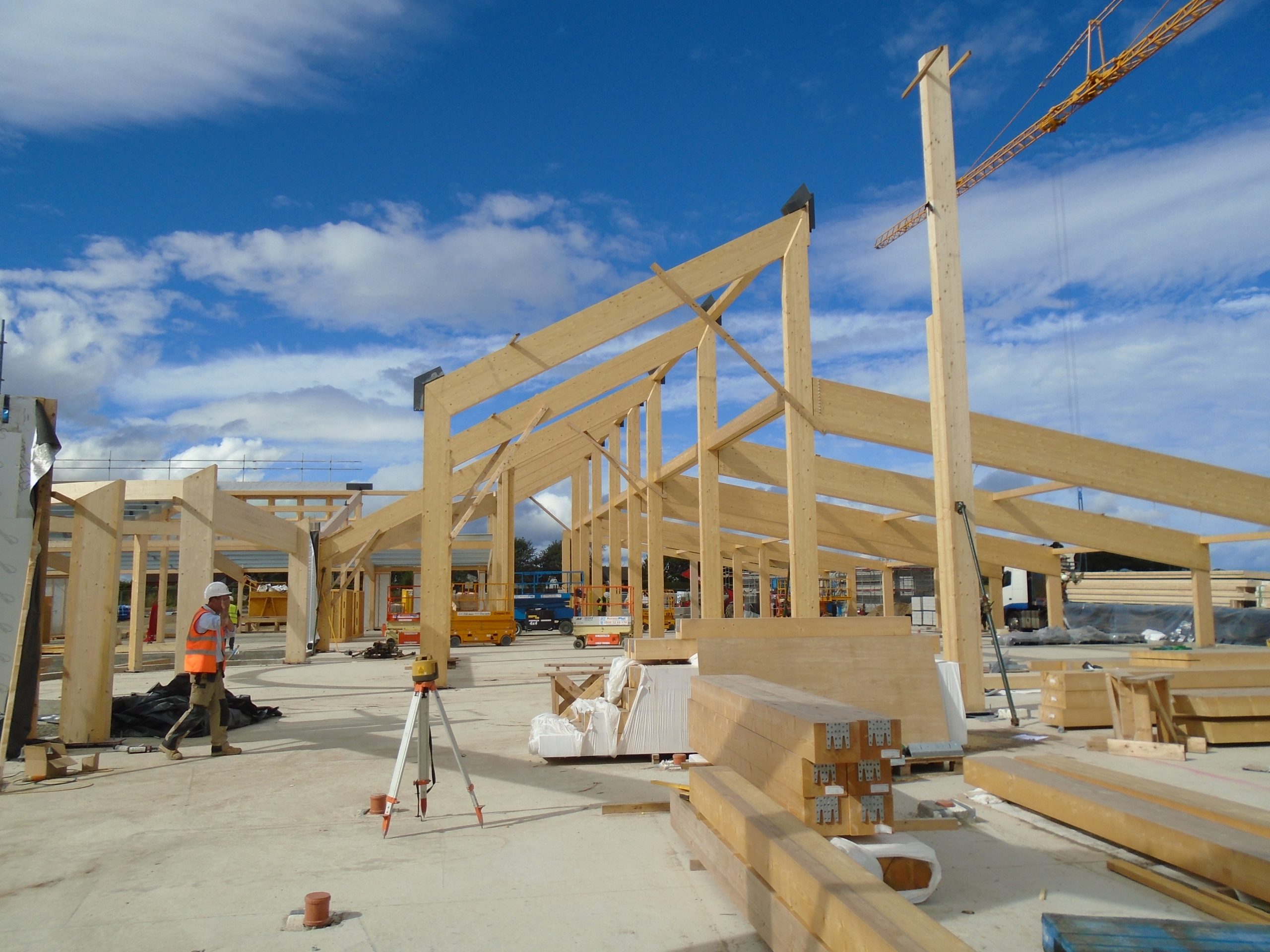 Turiff Primary School | CLT, Glulam & Hybrid Structural Solutions - UK